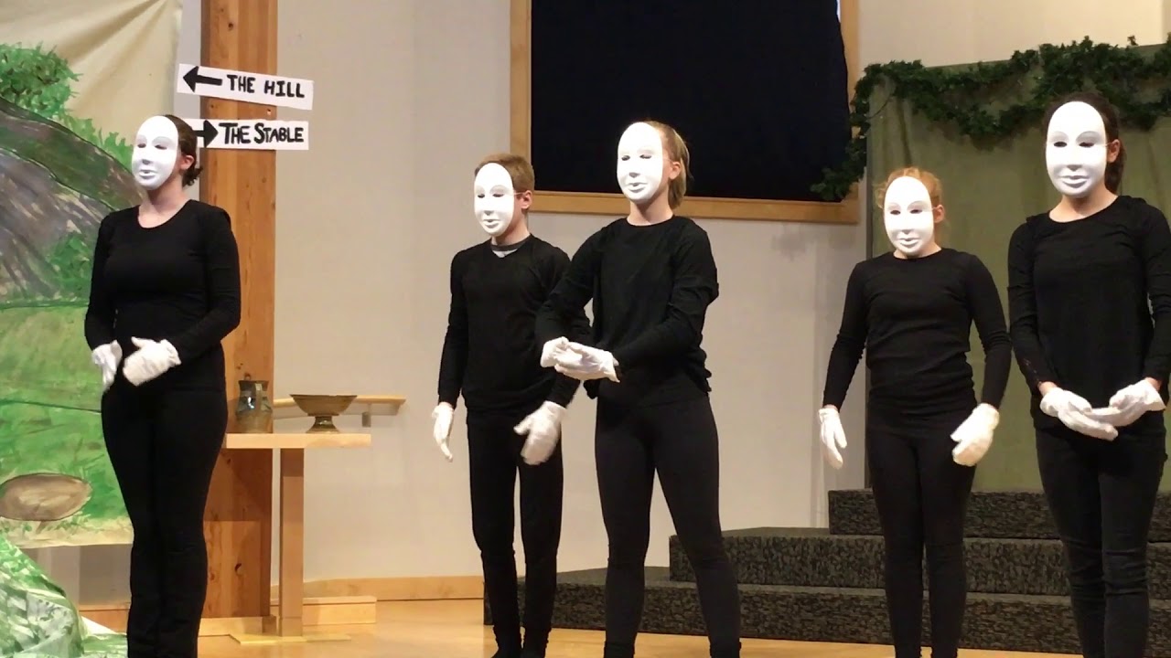 CWUMC Student Mime Christmas Drama - YouTube
