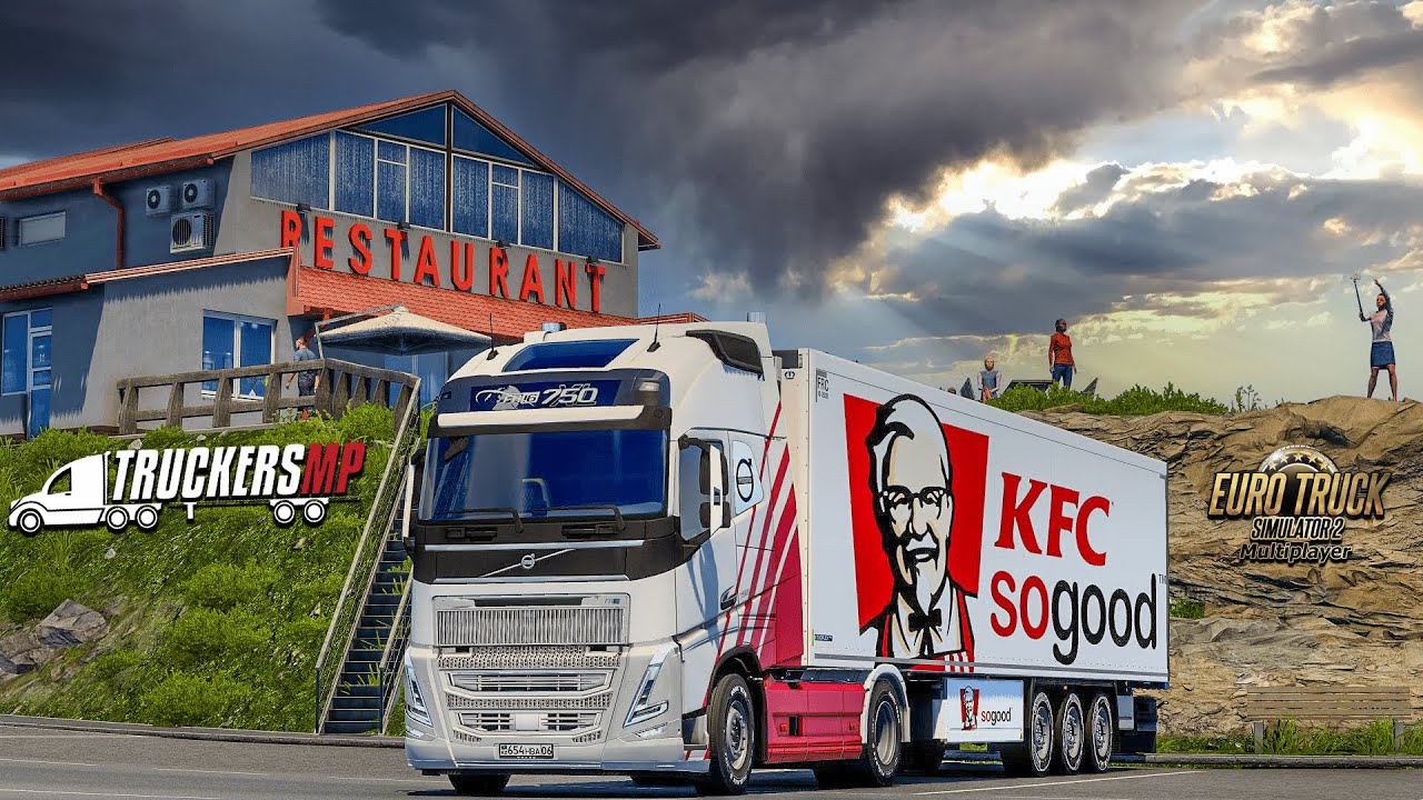 ETS2 Live | TruckersMP Live | Euro Truck Simulator 2 | Logitech G29 ...