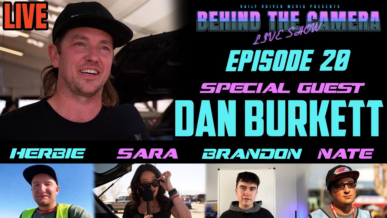 Rad Dan Burkett - Behind The Camera Live Show EP. 20 - YouTube