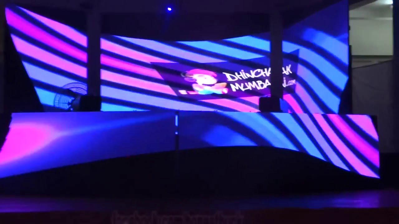 R A Podar College's Enigma 2014 set up By DHINCHAK Production YouTube ...
