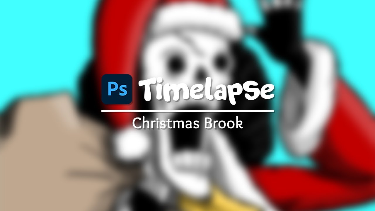 「Drawing・Fanart」Christmas Brook（One Piece） - YouTube