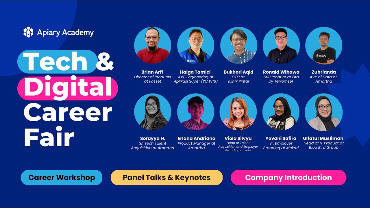 Tech & Digital Career Fair - YouTube