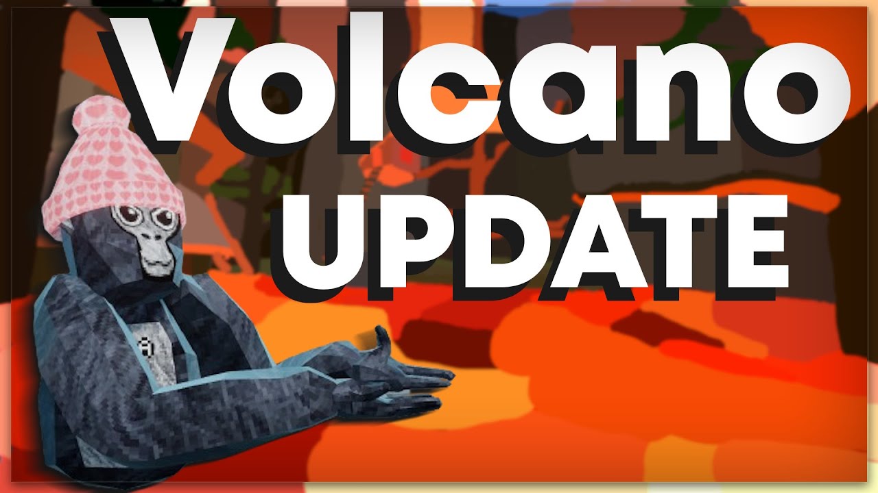 Gorilla Tag VOLCANO UPDATE!!! - YouTube