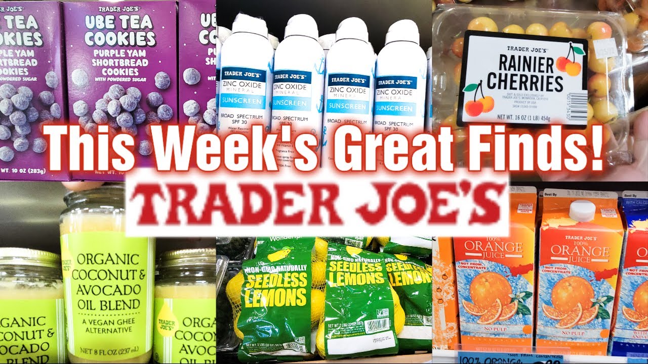 TRADER JOE'S - This Week's Great Finds! - YouTube