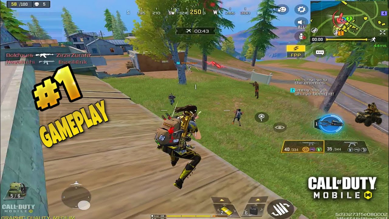 Hot Zone Rampage: Non-Stop Killing After Landing in COD Mobile😱 - YouTube