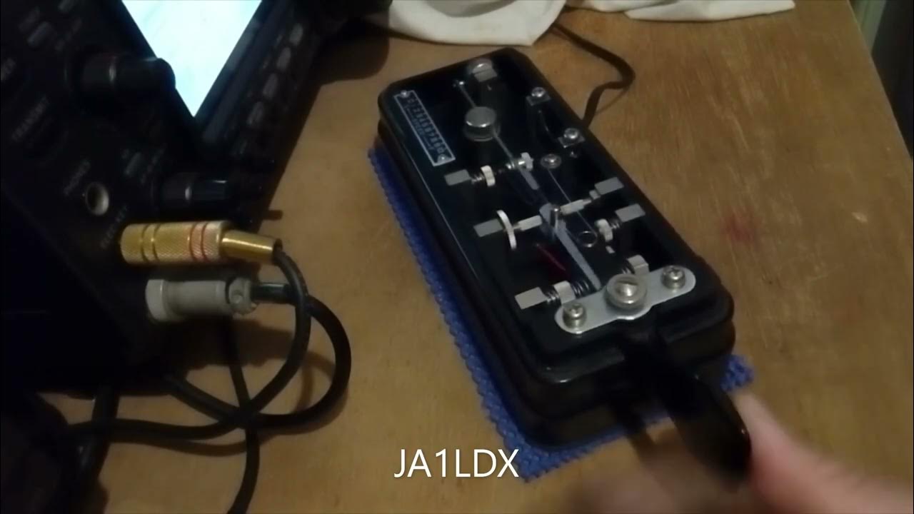 20221218 HF CW QSO USE HI MOUND BK 100 BUG KEY - YouTube