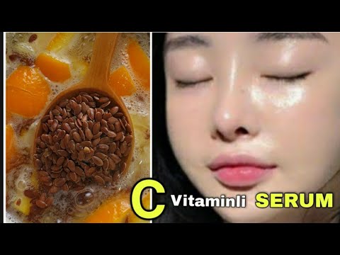 Pahalı Serumları Unutun! Cilt Sıkılaştırıcı C Vitaminli Serum, Leke Giderici, Yaşlanma Karşıtı