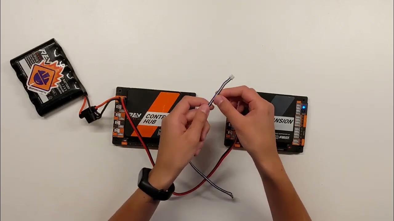 How do you connect the control and expansion hubs together? | Project ...