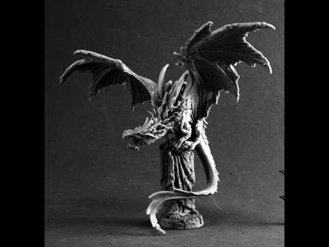 Here there be a Temple Dragon... by Reaper Miniatures - YouTube