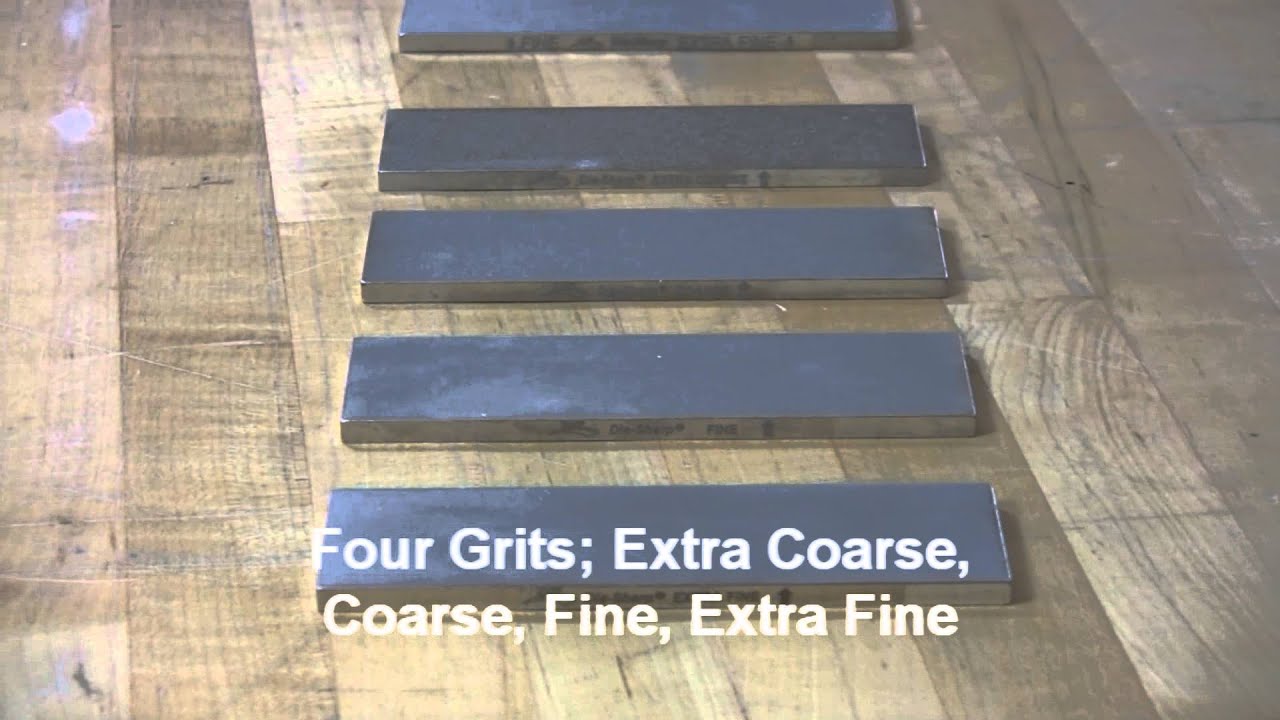 6-inch DiaSharp® Bench Stones - YouTube