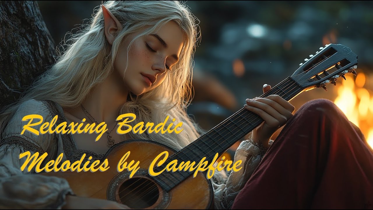 Relaxing Bardic Melodies by Campfire - YouTube
