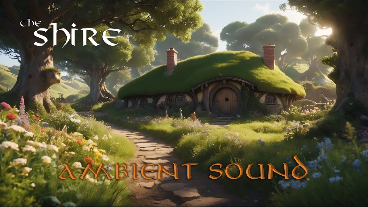 THE LORD OF THE RINGS | THE SHIRE Ambient Sound | Forest Birdsong - YouTube