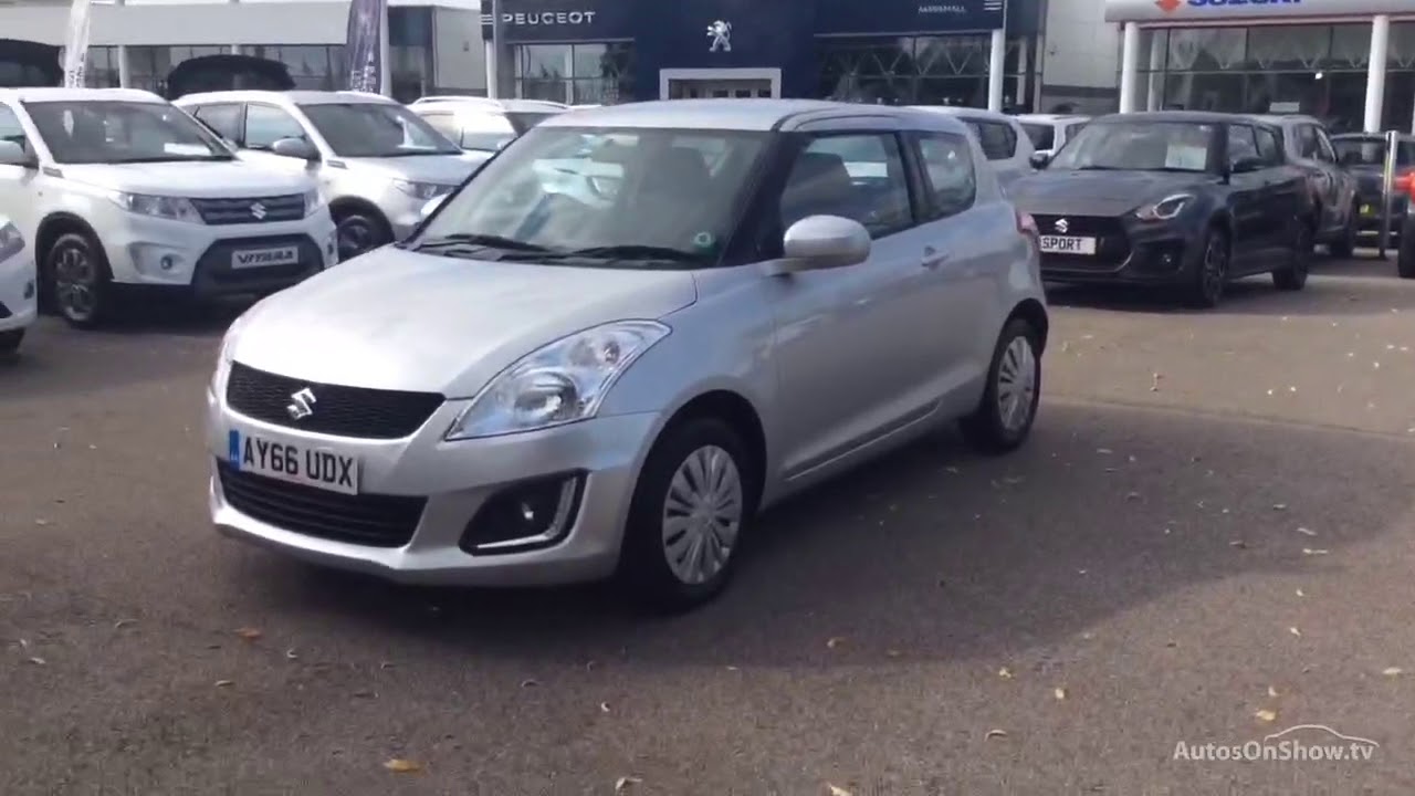 SUZUKI SWIFT SZ2 SILVER 2016 - YouTube