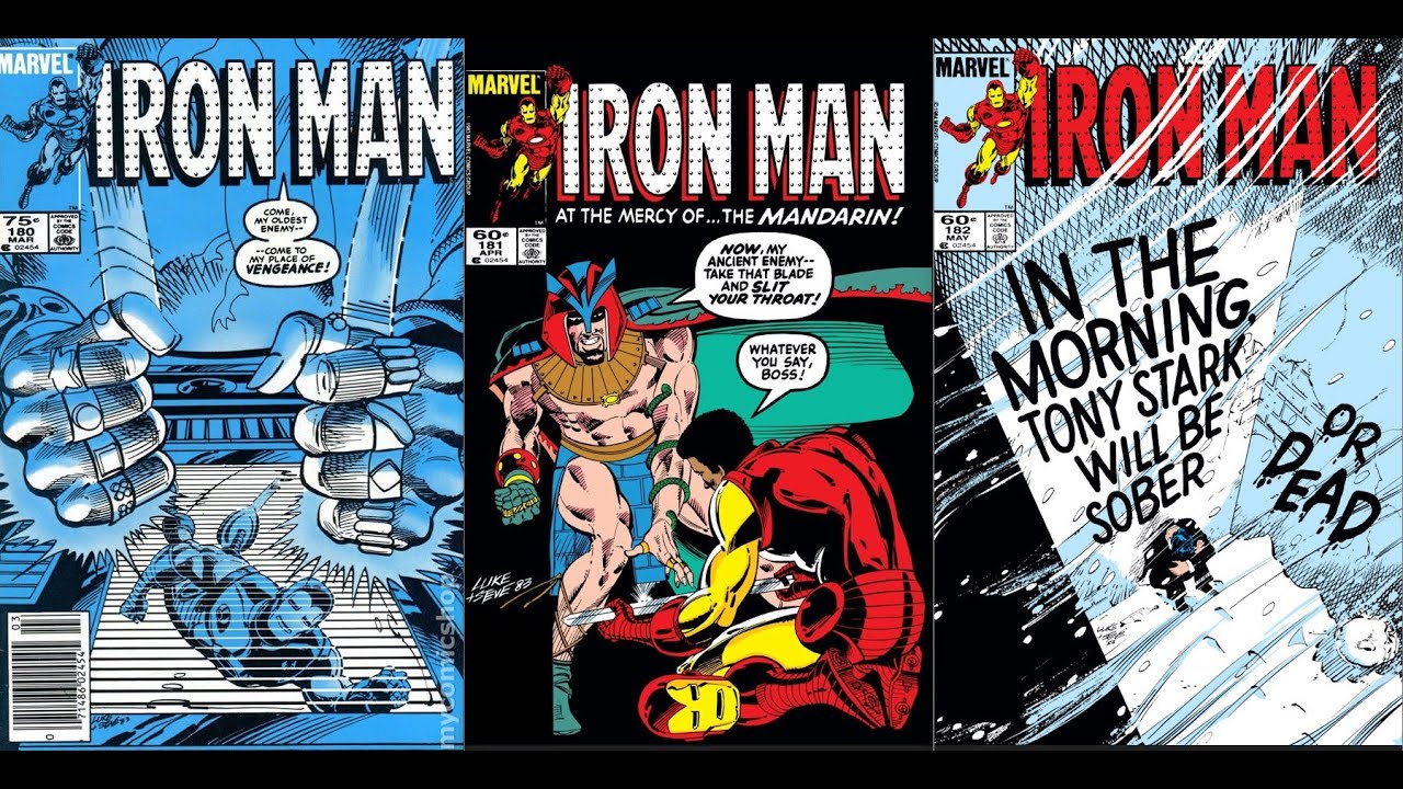 The Invincible Iron Man 180 181 182 written by Dennis O'Neill - YouTube