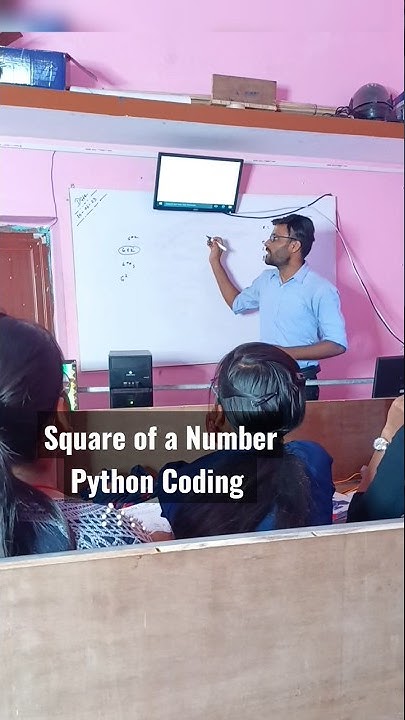 Find square of a number | Python Coding | Mera Tuition #programmingclass #study #python - YouTube