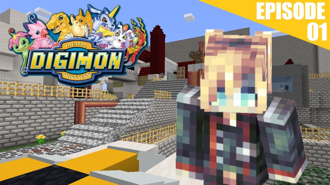 ON DECOUVRE UNE VILLE MYSTERIEUSE ! DIGICRAFT #1 - YouTube