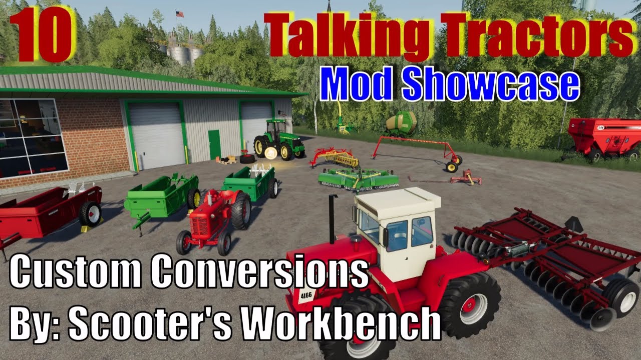Farming Simulator 19 | Talking Tractors # 10 | Mod Showcase - YouTube