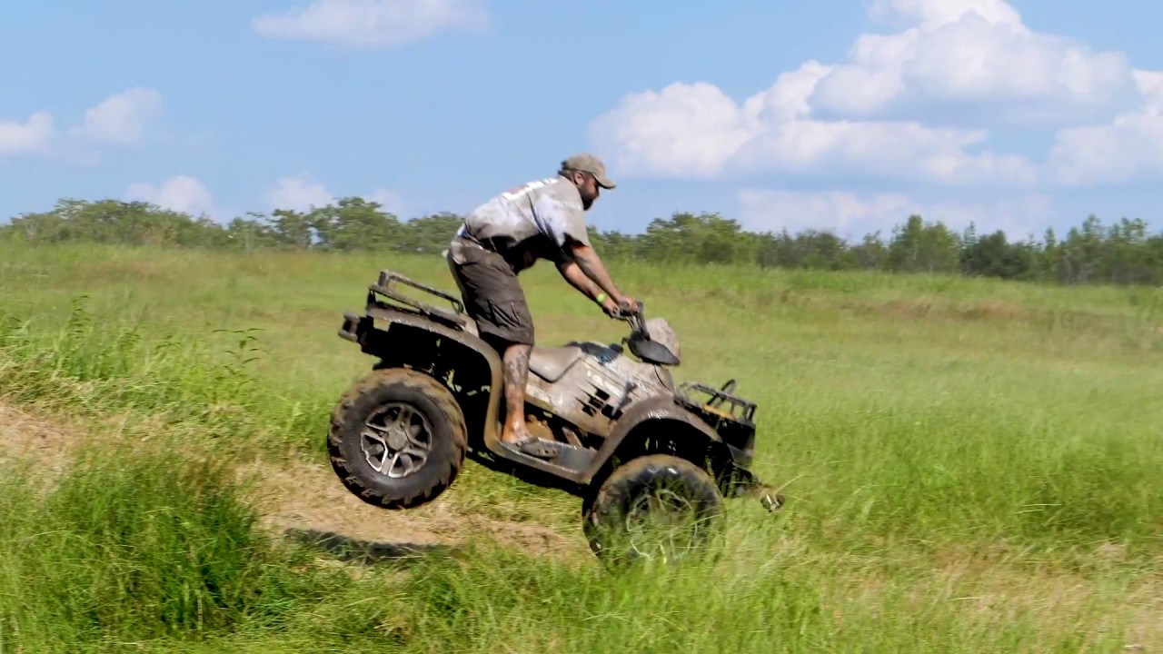 ATV JUMP FAIL - Broken Nose - YouTube