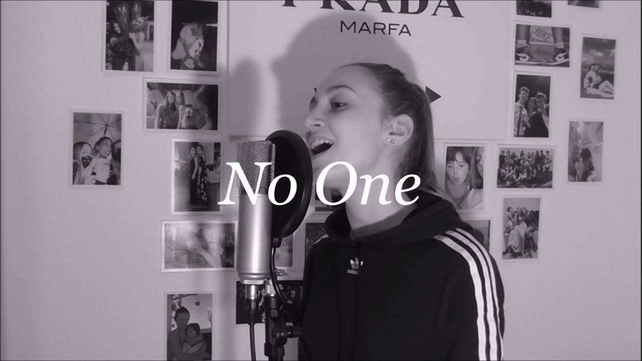 No One (Cover English-Italian) - SARAH OFFICIAL - YouTube