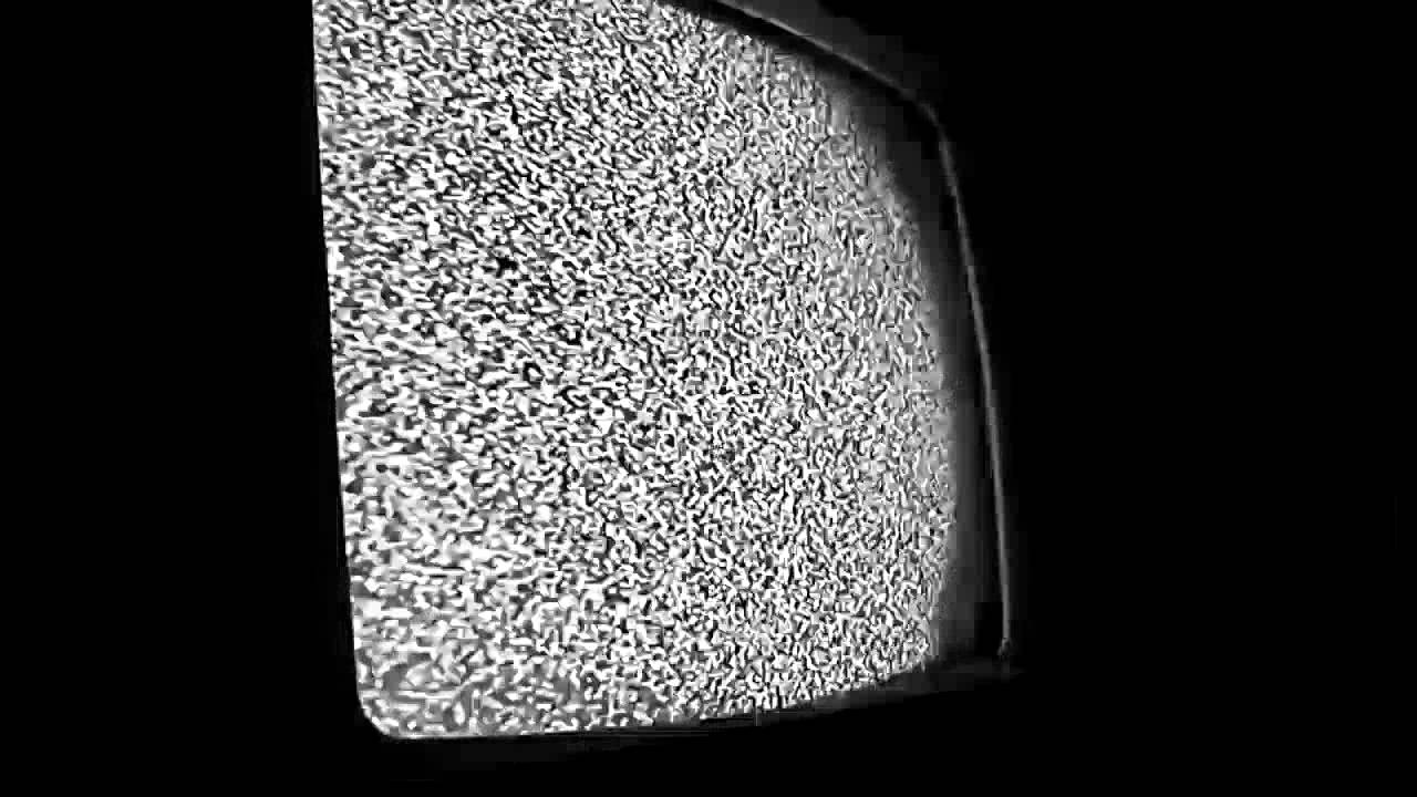 White noise static interrupted by mathematical pulse interference - YouTube