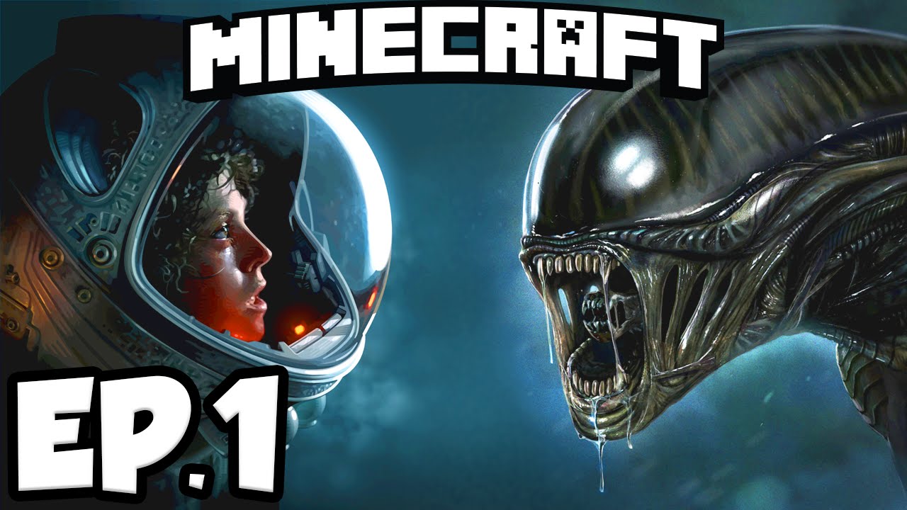 Minecraft: Alien Isolation Ep.1 - WHAT IS THAT THING?! (Minecraft ...