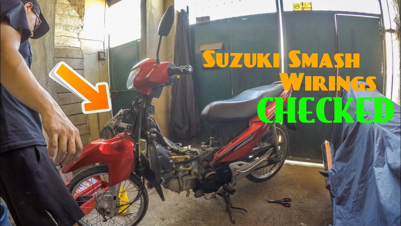 Suzuki Smash wiring checked for reliability - YouTube