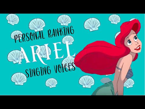 Disney Personal Ranking: Ariel's Singing Voices - YouTube