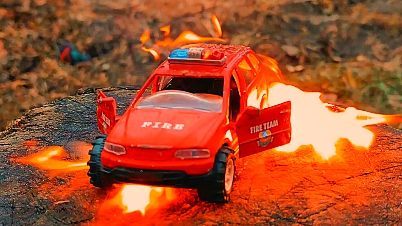 Fire machines Fire Experiment Fire against all # 4 - YouTube