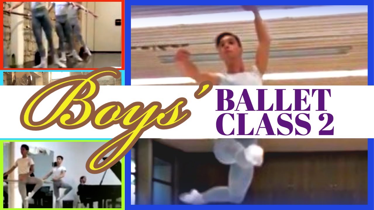 Boys´ Ballet Class Workout (Ballet School) 2 - Music by Bruno Raco ...