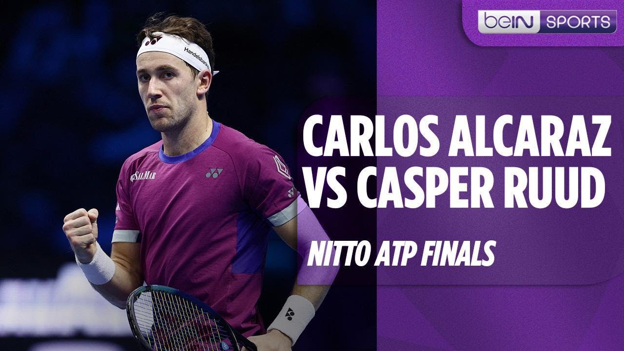 Carlos Alcaraz vs Casper Ruud | Nitto ATP Finals | Match Highlights ...