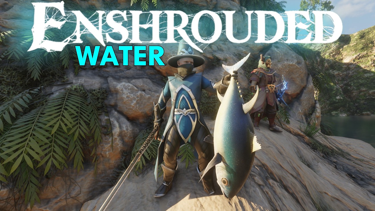 ENSHROUDED - Brand New Flameborn - Looting VEILWATER - YouTube
