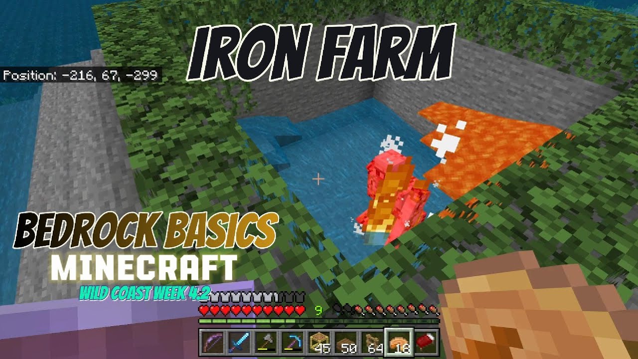 Bedrock Basics, Wild Coast 4 2 -- IRON FARM -- - YouTube