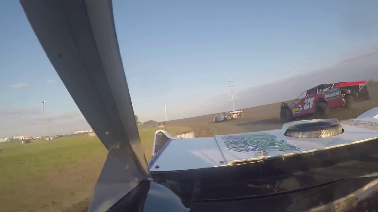 5/30/2020 WISSOTA Super Stock Heat Race at Miller Central Speedway ...