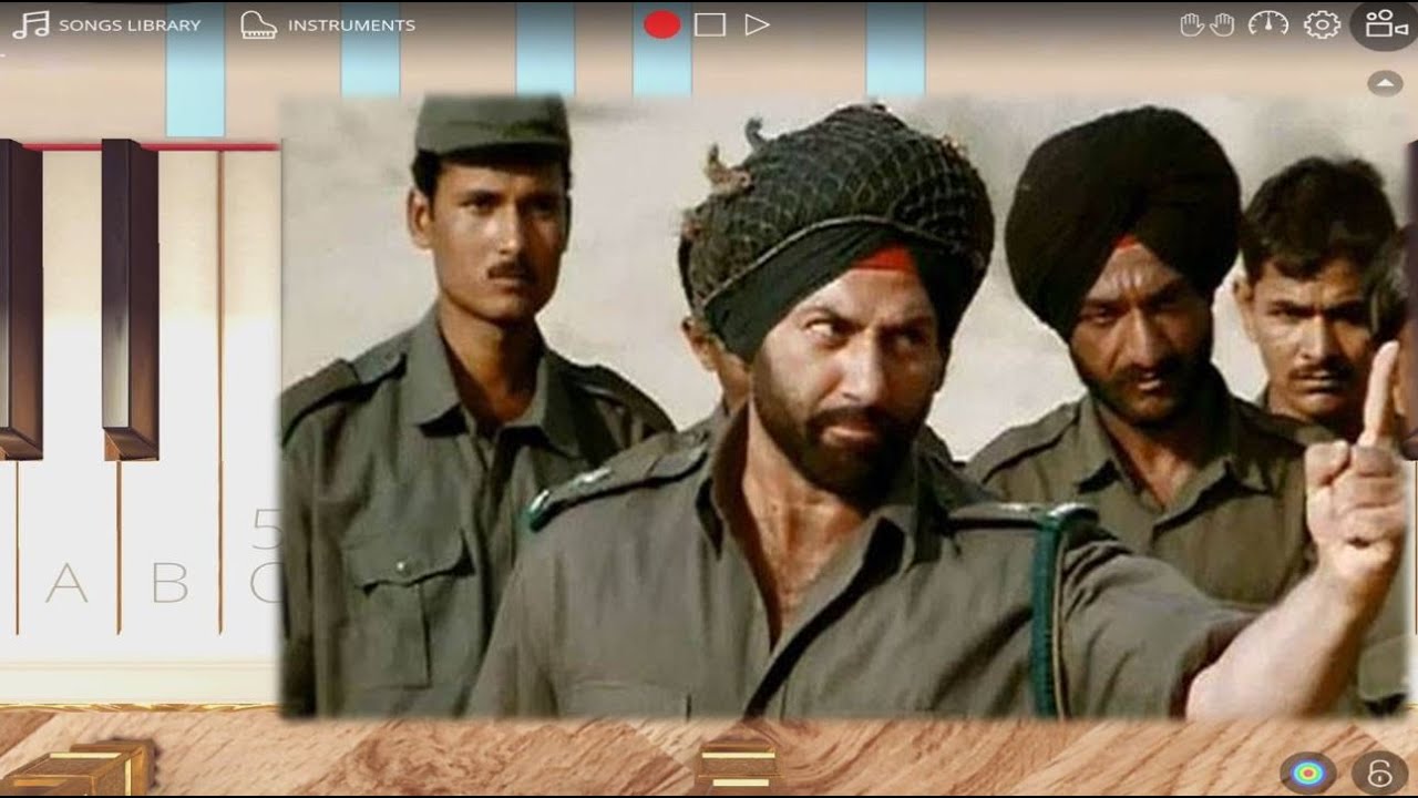 Sandese Aate Hai Song from Border Movie | Bollywood | piano music - YouTube