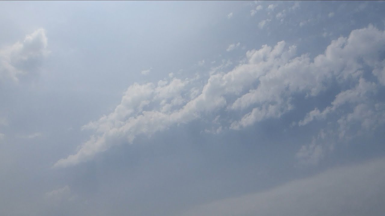 sky Effect background video beautiful Clouds Moving Time lapse footage ...