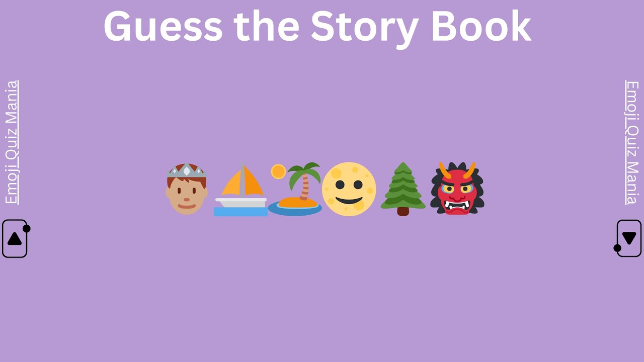 Guess the Emoji: Children’s Storybooks Quiz | Emoji Challenge - YouTube