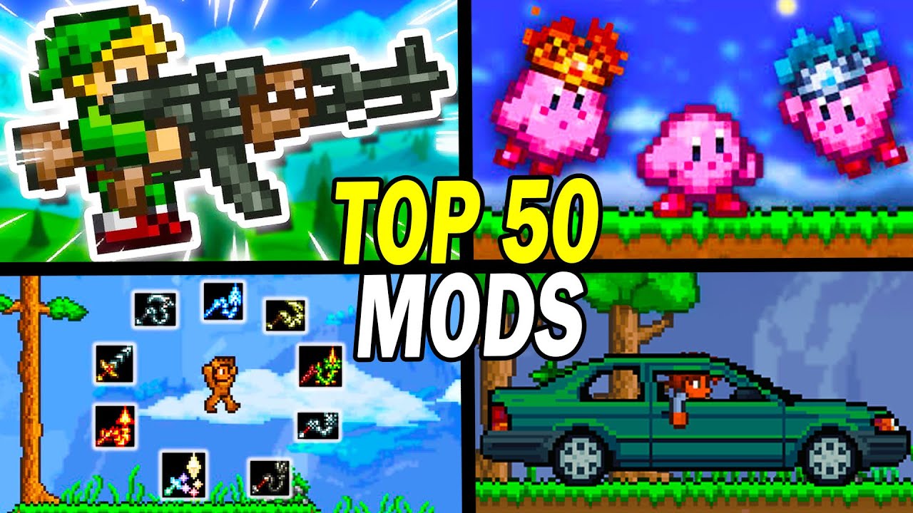 Top 50 Terraria Mods of the Year (tModLoader) - YouTube