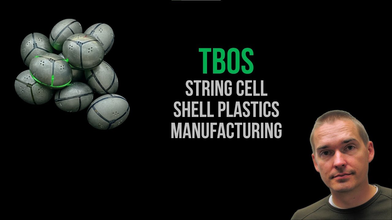 Tanktwo String Cell plastic shell manufacturing - YouTube