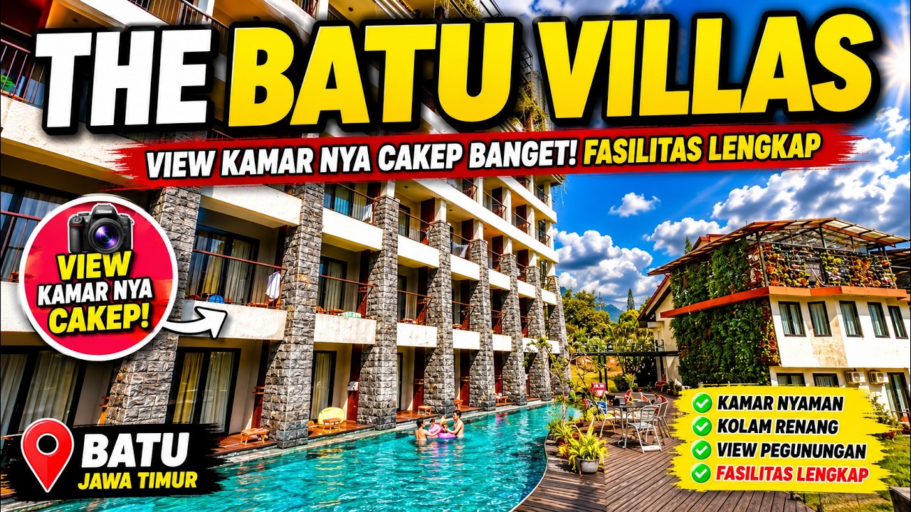 THE BATU HOTEL & VILLAS TERBARU - HOTEL STRATEGIS DI KOTA BATU KOLAMNYA ...