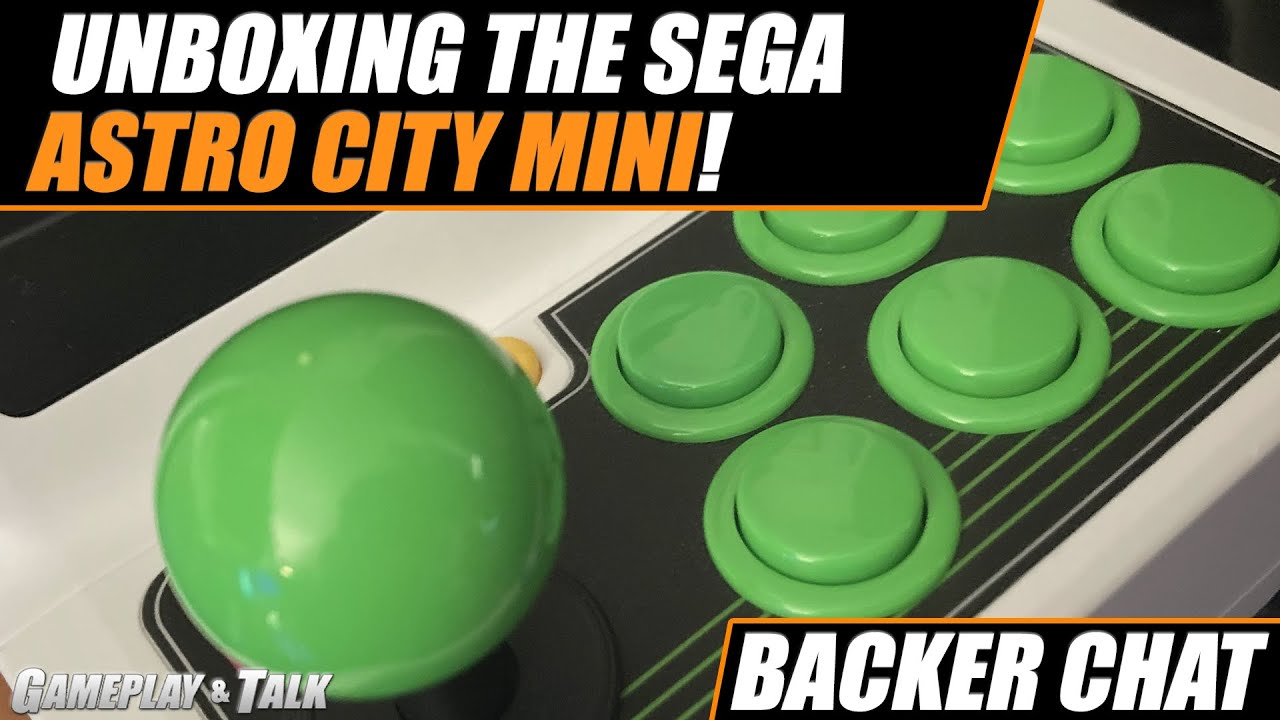 Unboxing the Sega Astro City Mini (USA, Limited Run version) - Backer ...