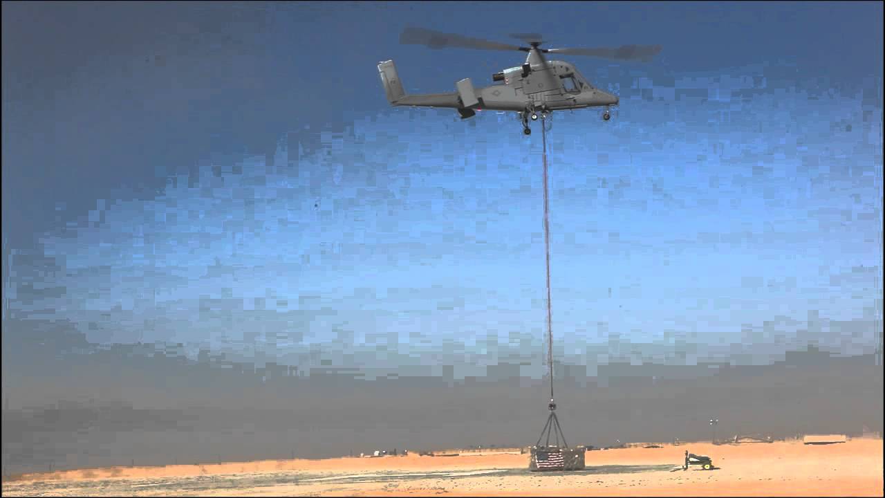 Unmanned helicopter makes cargo delivery in Afghanistan - YouTube