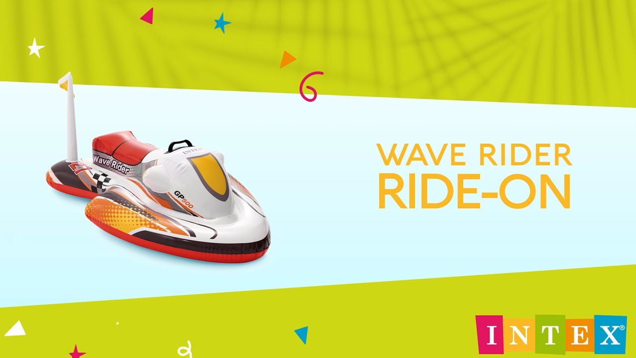 INTEX® Wave Rider Ride-On - YouTube