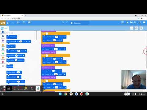 Nested loops in VEX VR - YouTube