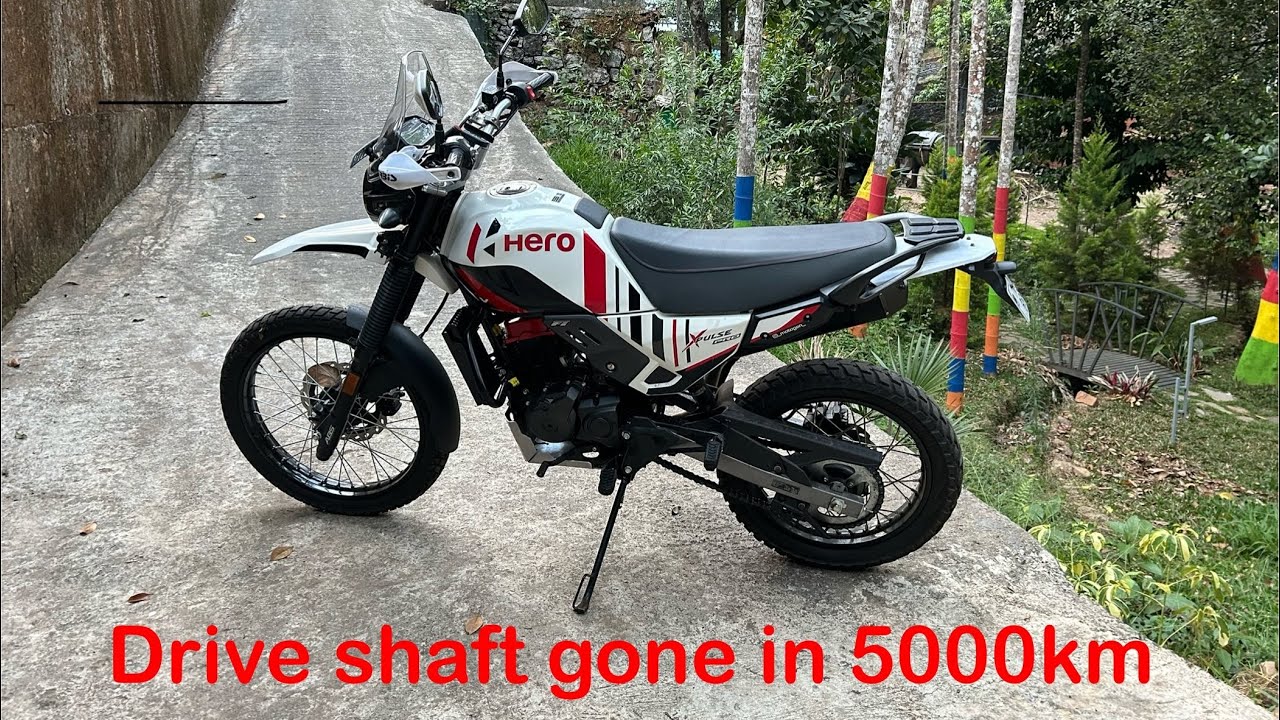 Xpulse pro drive shaft complaint on 5000km poor build quality of hero.😢 ...