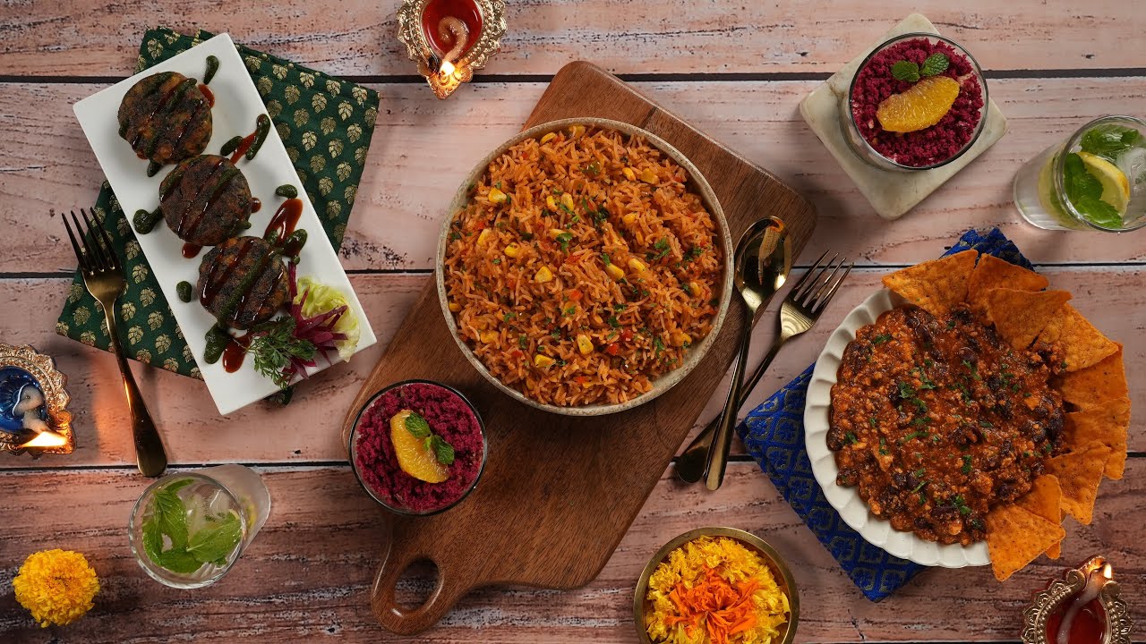 3 Course Diwali Dinner I Diwali Dinner | Diwali Recipes I Diwali ...