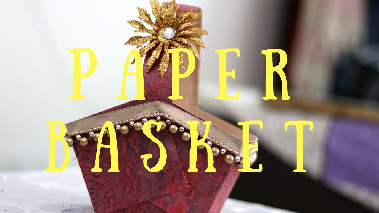Birthday Return Gift Bag | Make Amazing Paper Basket - YouTube