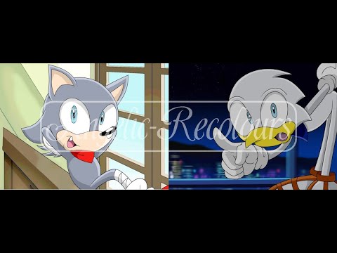 ::Recoloring【Sonic X】To Shu The Wolf + Icarus The Hawk:: ~Request ...