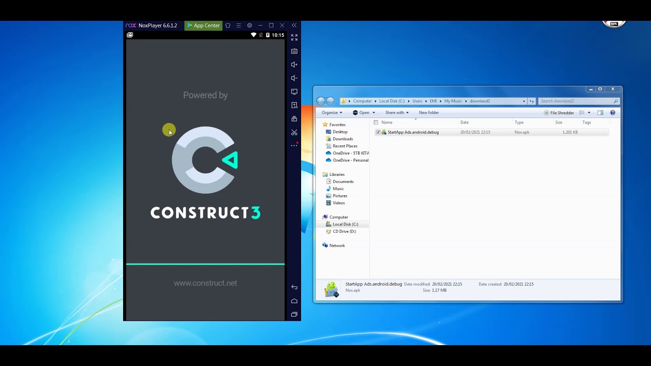 Construct 3 plugin StartApp Ads - YouTube