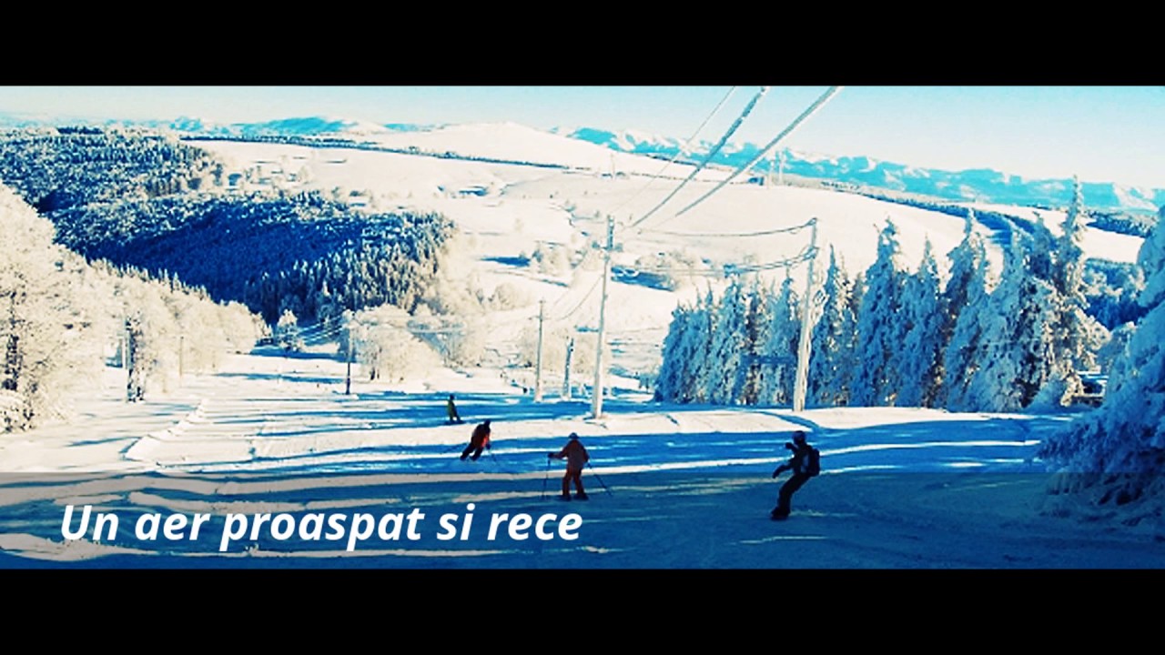 Partii de schiat din Romania - YouTube