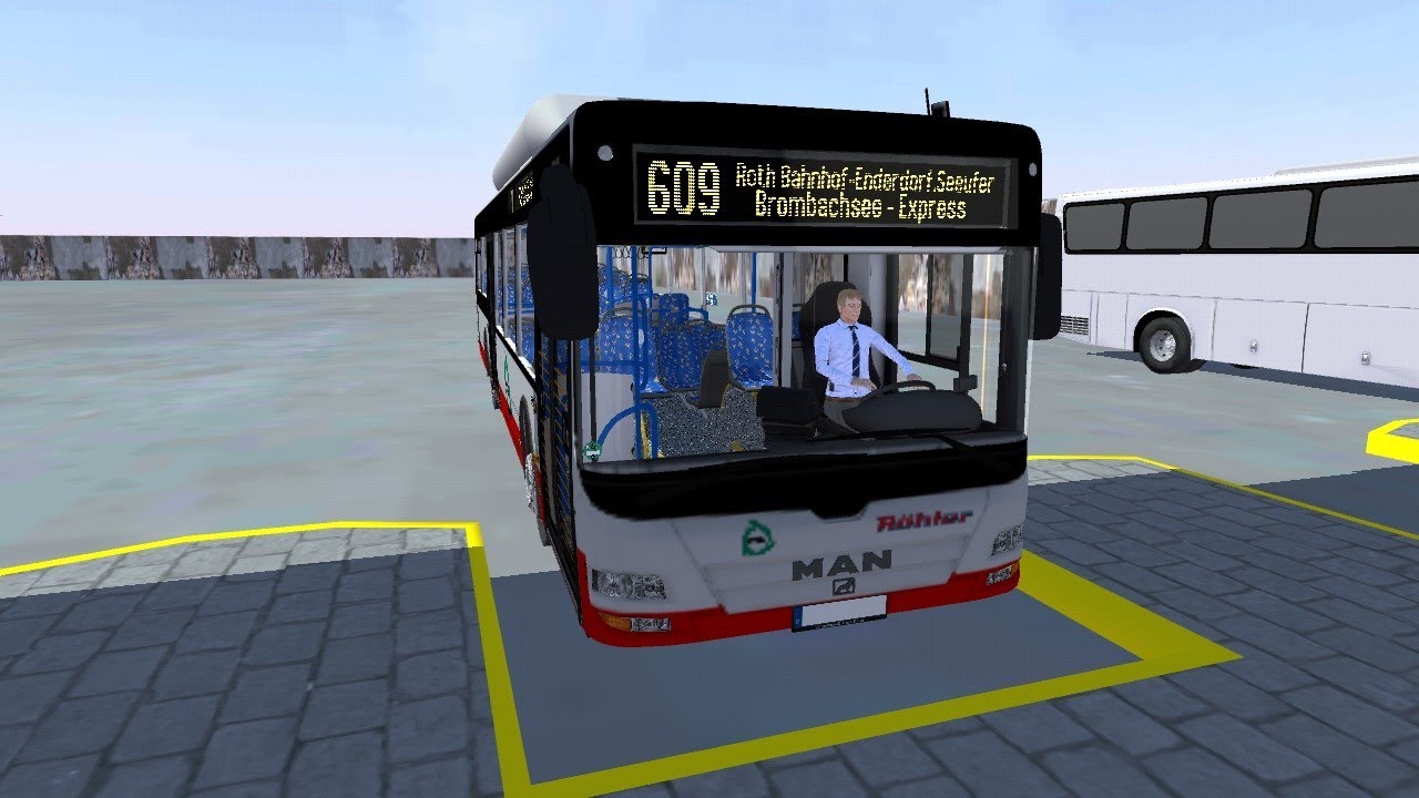 Proton Bus Simulator | Man Lion's City - YouTube